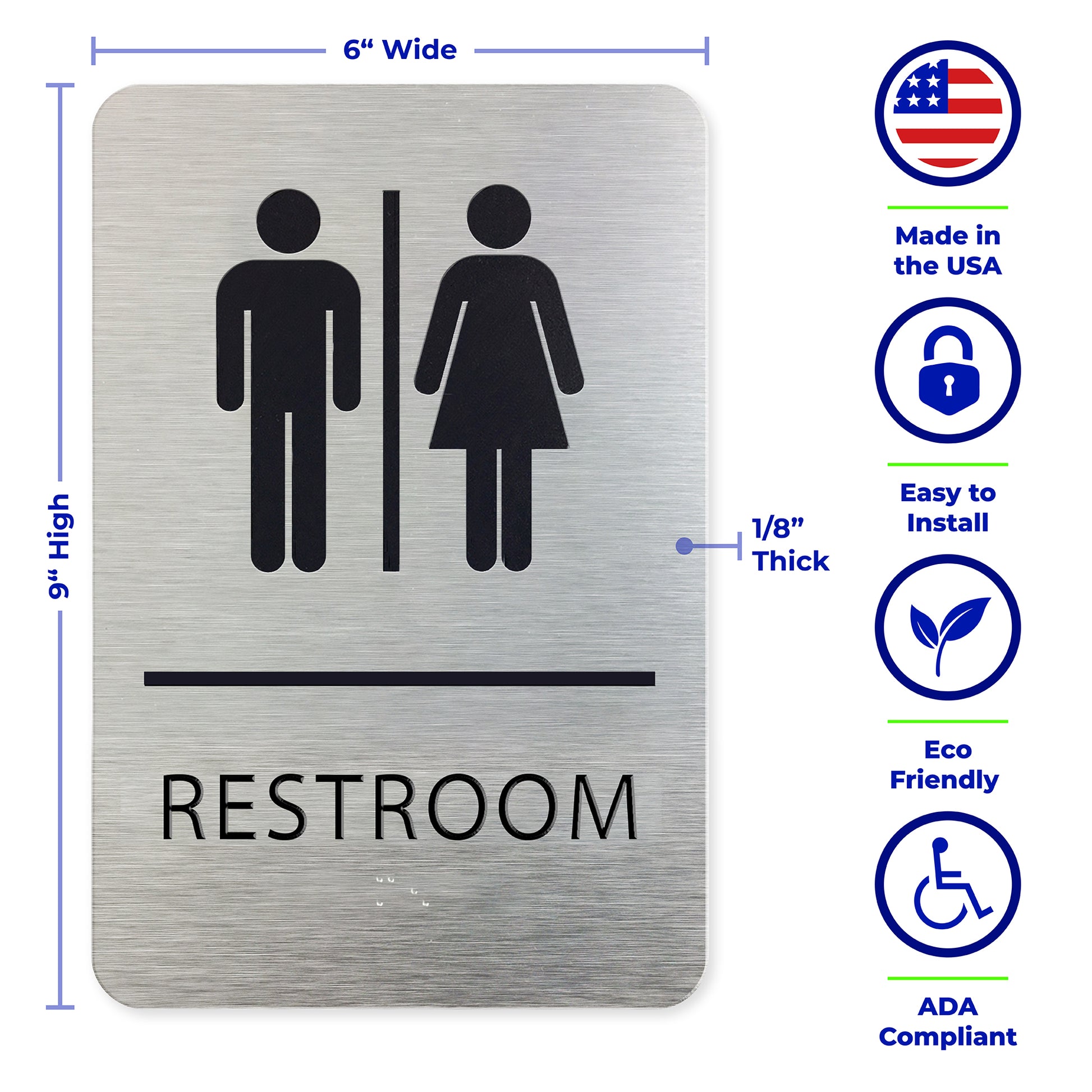 Unisex Restroom Icon